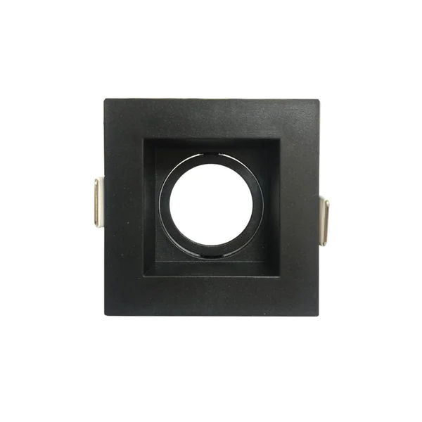 Embutido Recuado ABS MR11 Quadrado Preto